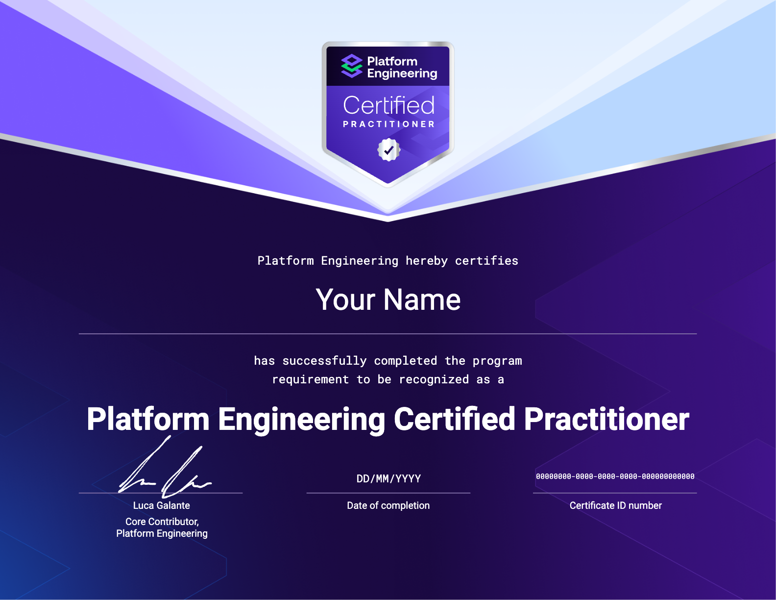 Platform Engineering Certified Practitioner