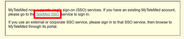 How to Login to the MyTeleMed Portal