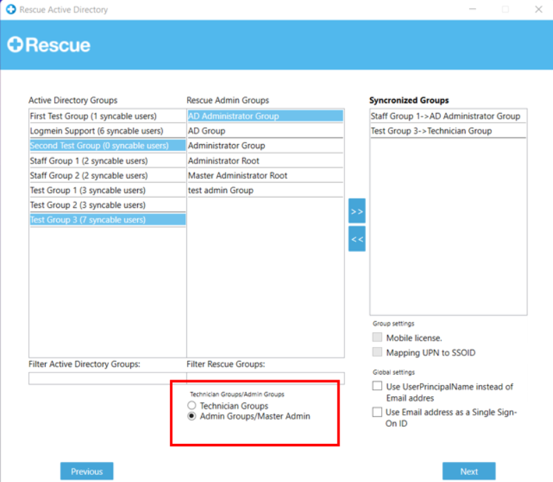 Automation in Rescue for On and Offboarding