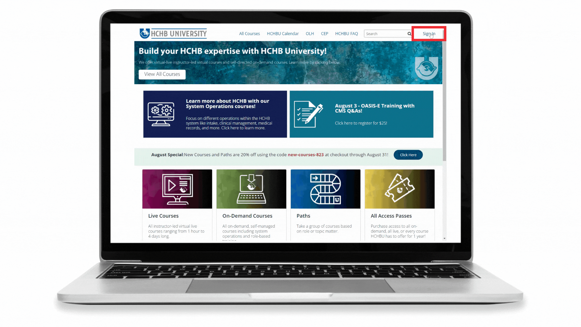 Course Registration in Path