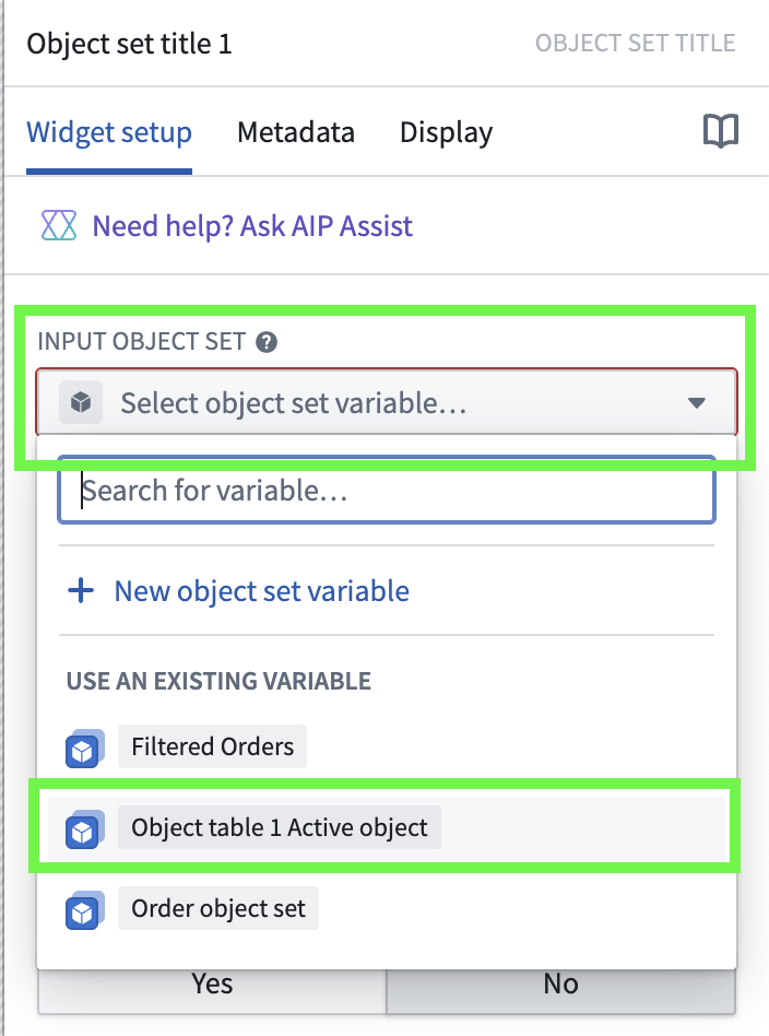 Add Object Details