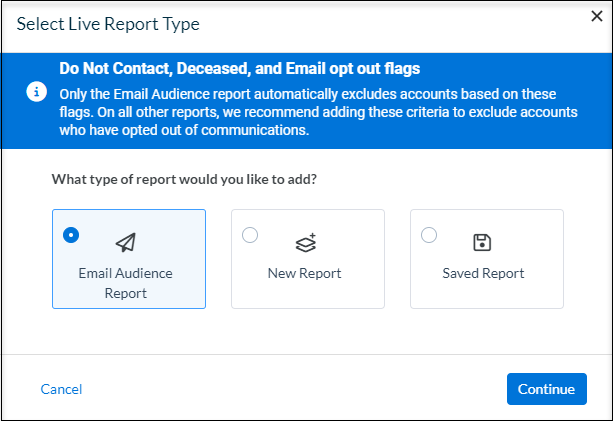 Create an Email Audience – Neon One