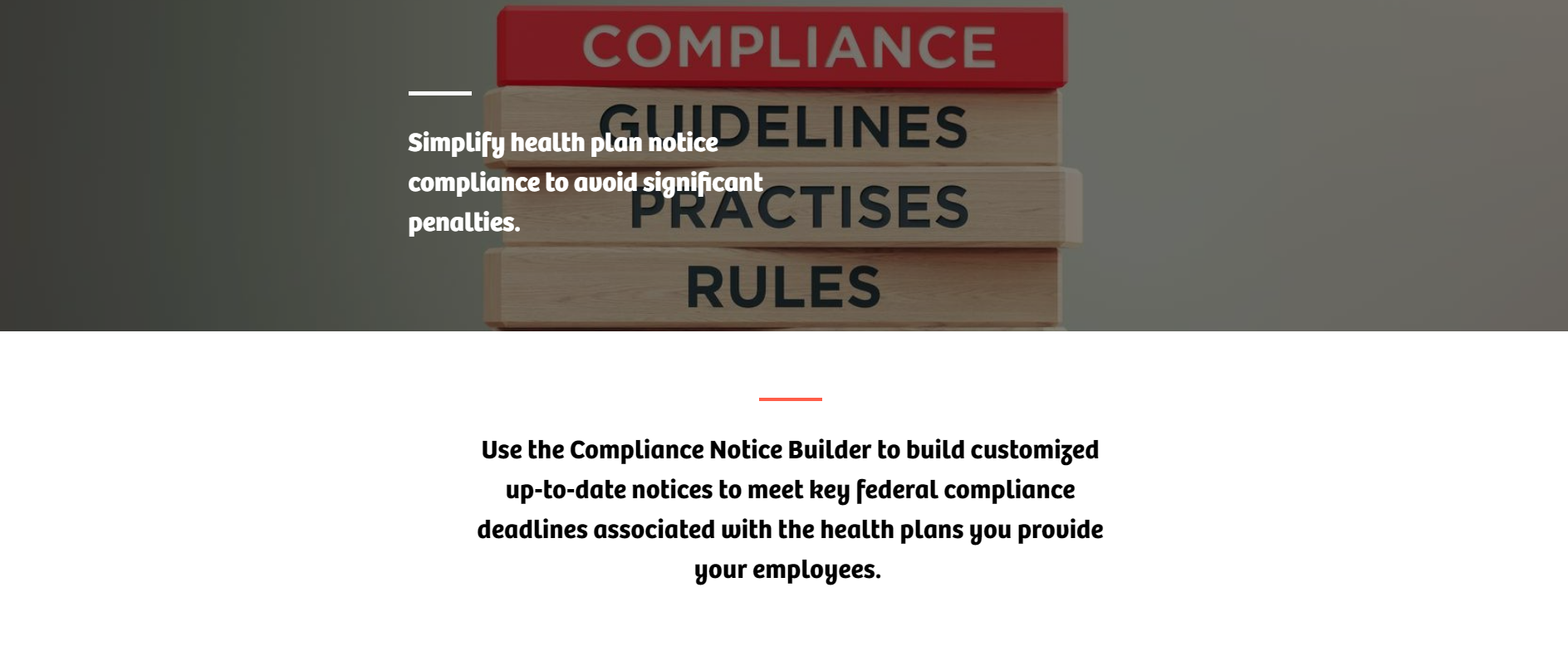 Compliance Notice Builder