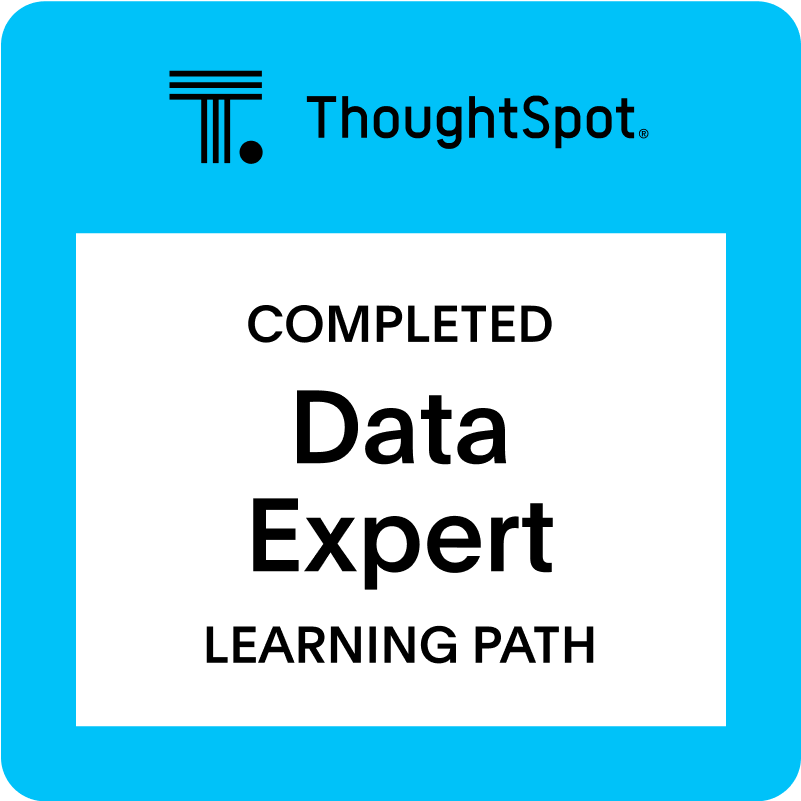 Data Expert Learning Path