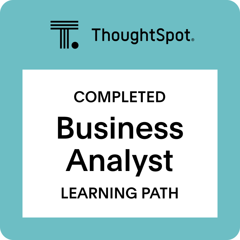 Business Analyst Learning Path