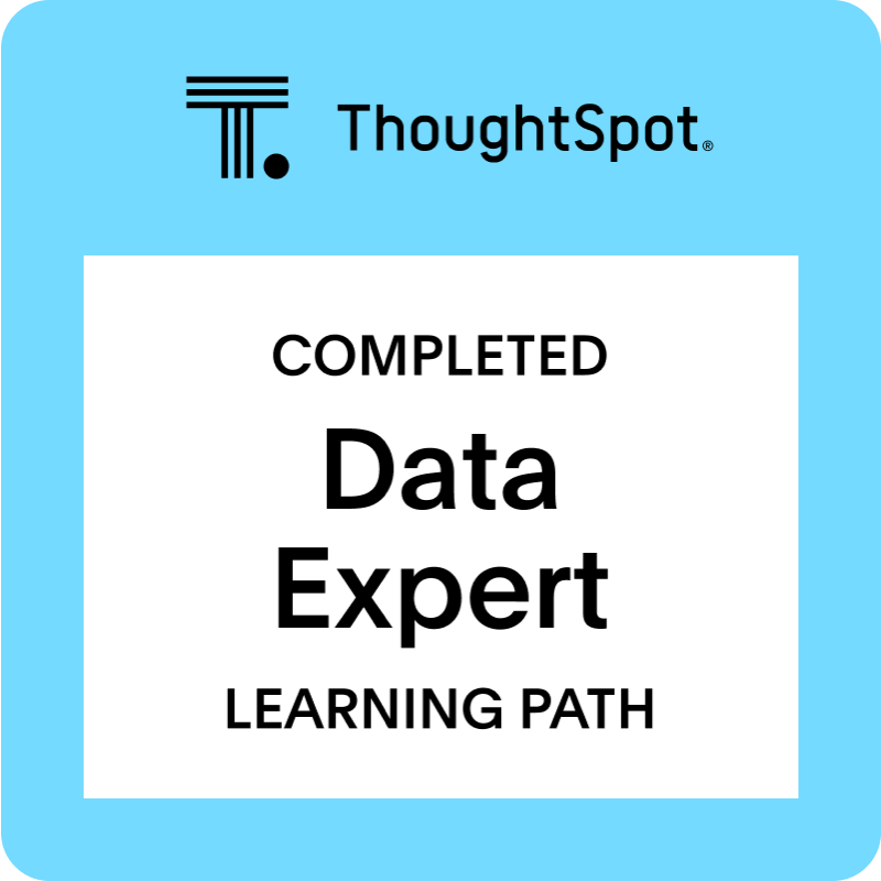 Data Expert Learning Path