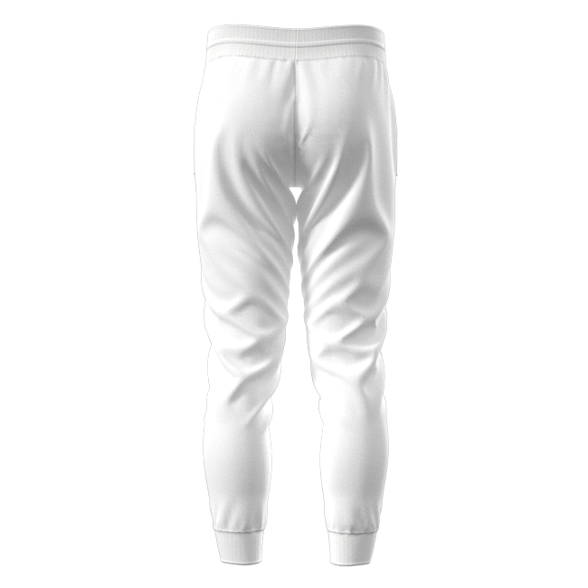 Sweatpants with Ribbed Waistband & Cuff