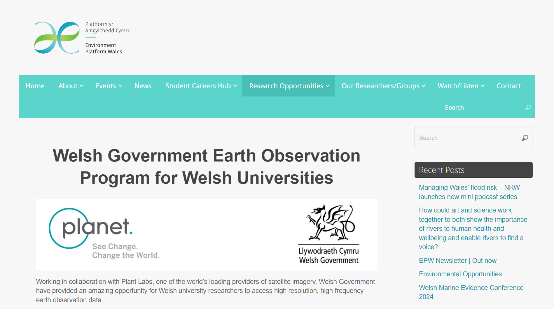 Welsh Universities Webinars