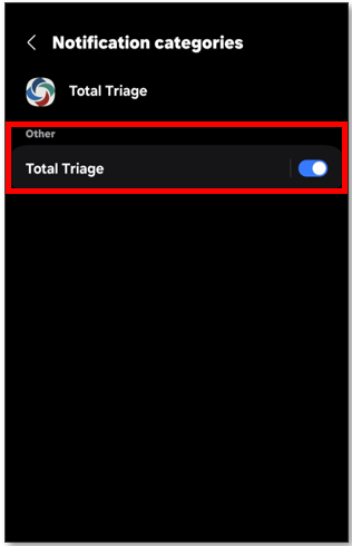 Enable App Notifications for Android