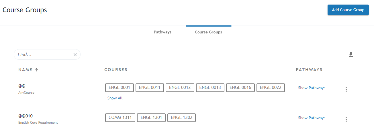 Adding and Editing Course Groups – Ad Astra Support Center