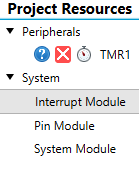 Interrupt Module Setup