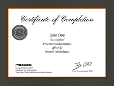 Procore Fundamentals