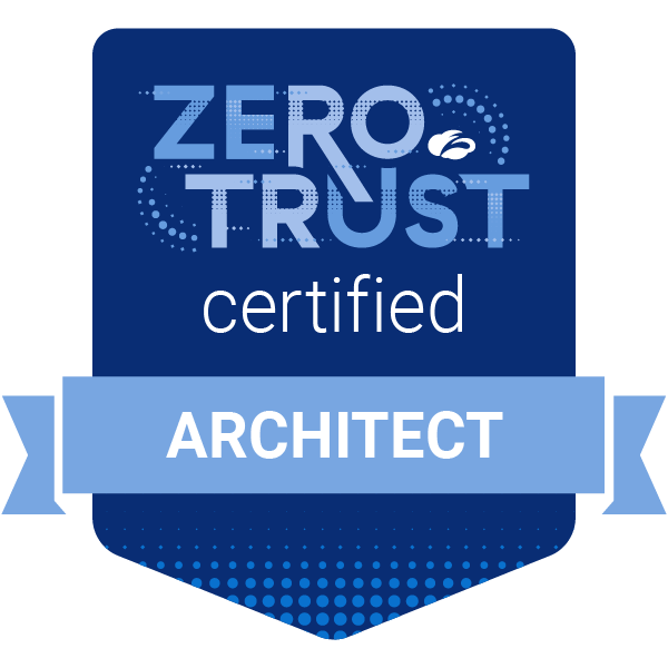 Zero Trust Certified Architect (ZTCA)