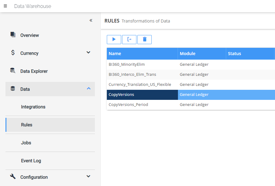 Copy Data Business Rule