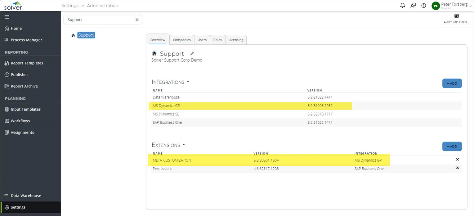 Integration Customization Tool