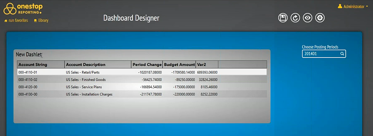 Reporting: KPIs as Dashboard Filters (v4)