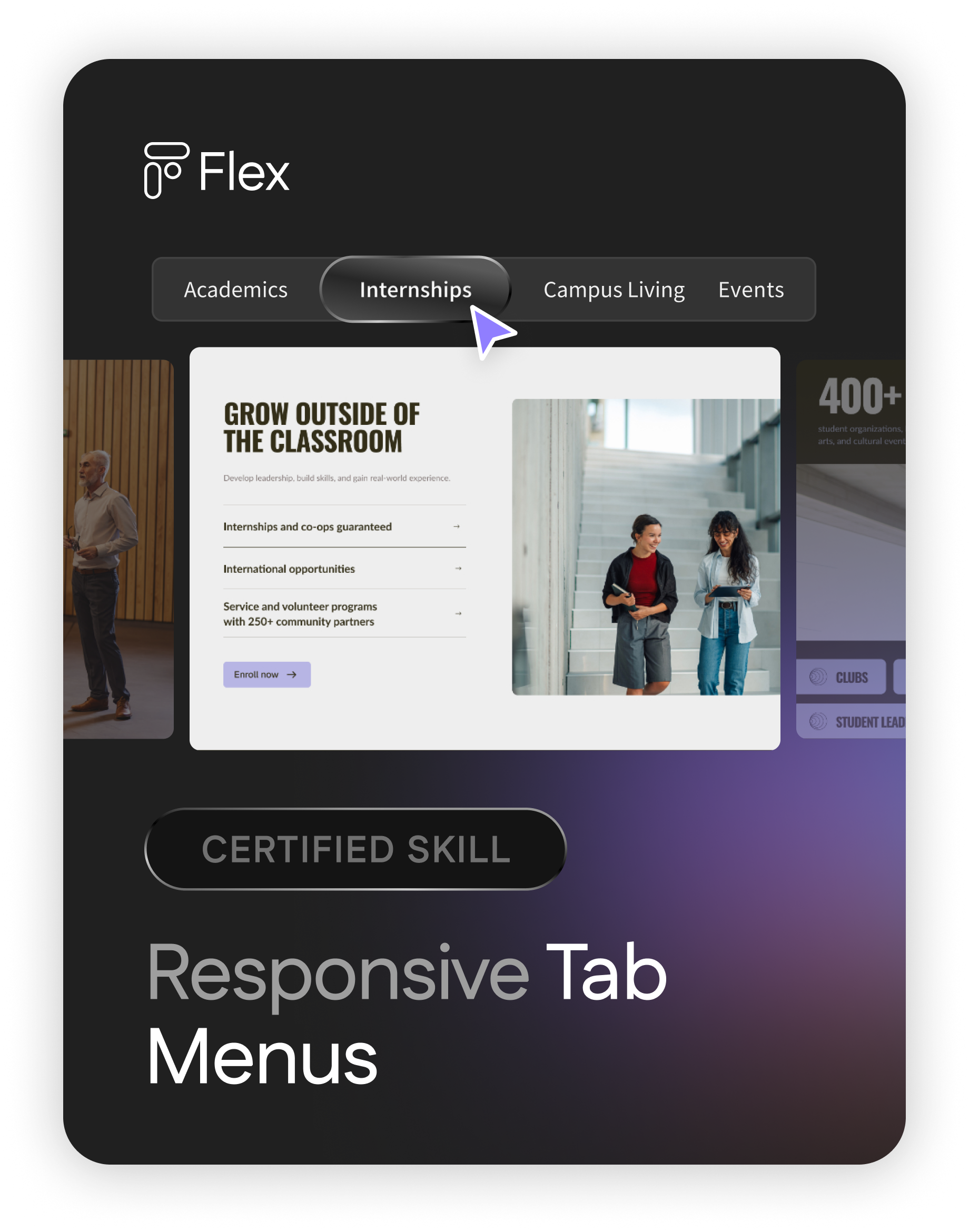 Responsive Tab Menus