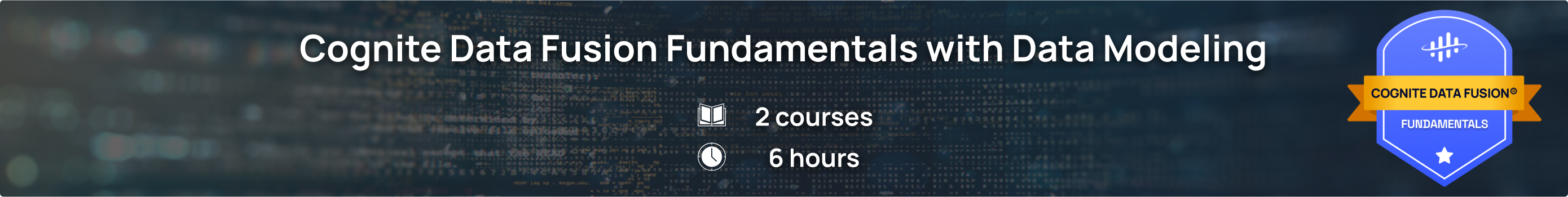 Cognite Data Fusion Fundamentals with Data Modeling