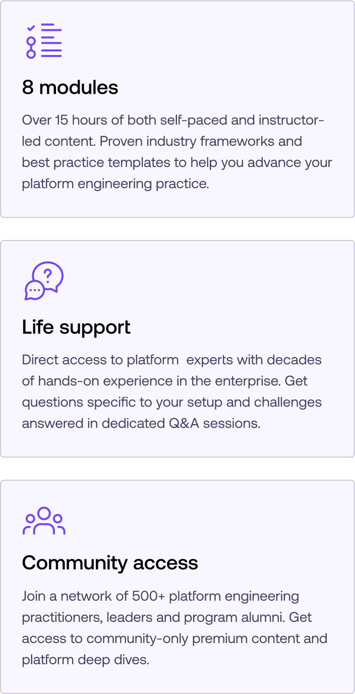 Platform Engineering Certified Practitioner