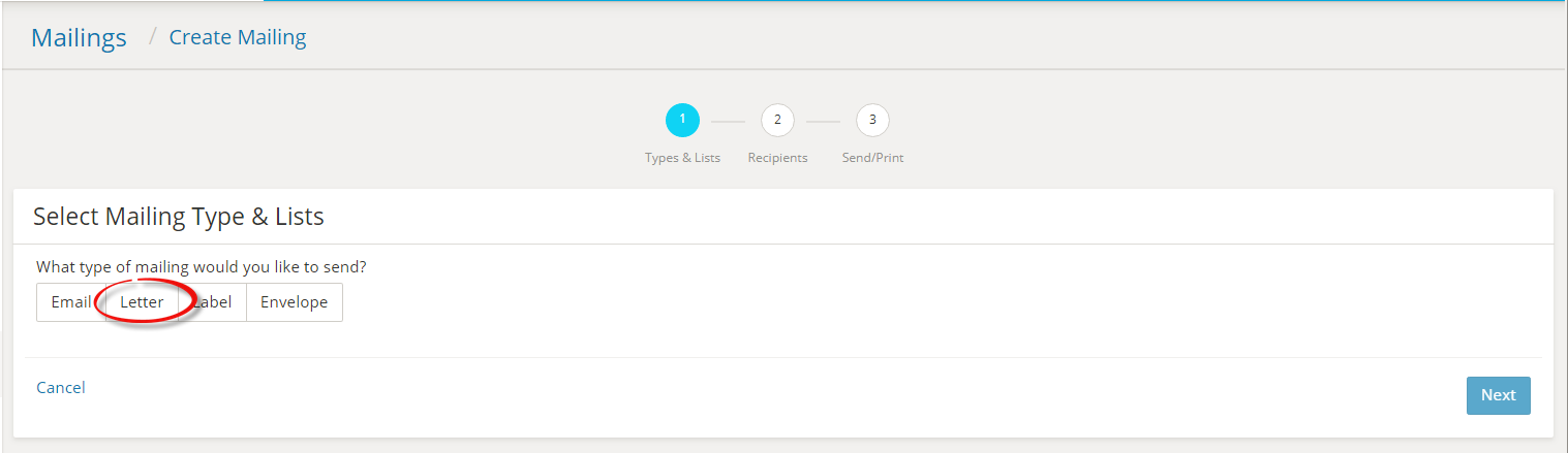 create-a-mailing-frontstream