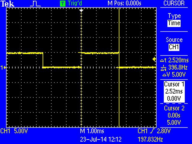 Timer0 Project Output