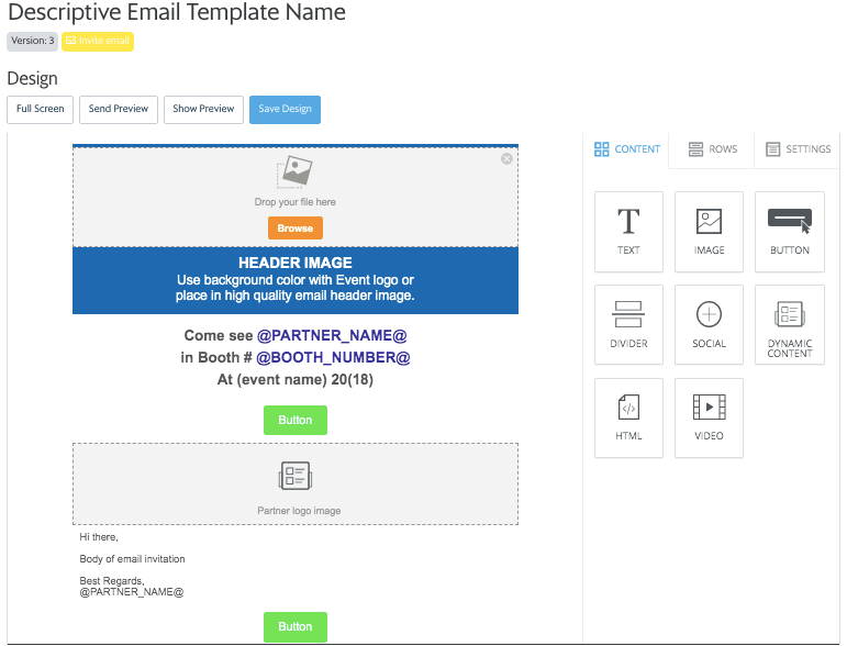 How to design an Invites Email Template – Feathr