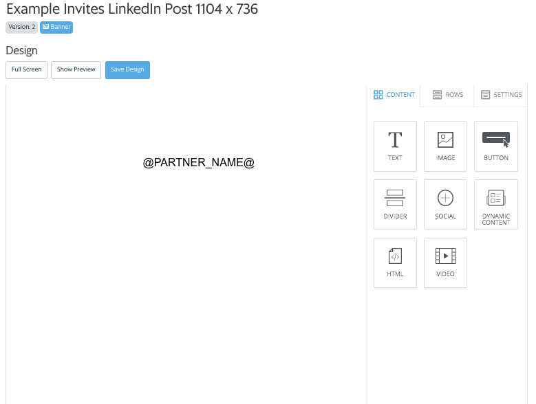How to design an Invites Banner Template – Feathr