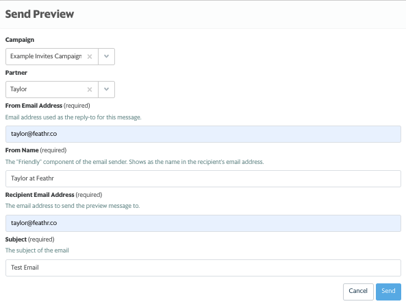 How to design an Invites Email Template – Feathr